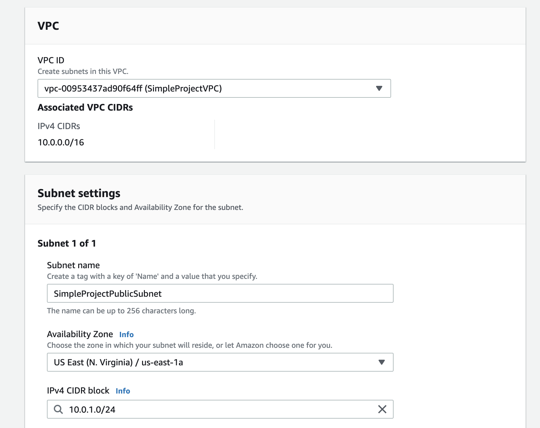 Setting up a custom VPC with EC2 instances on AWS